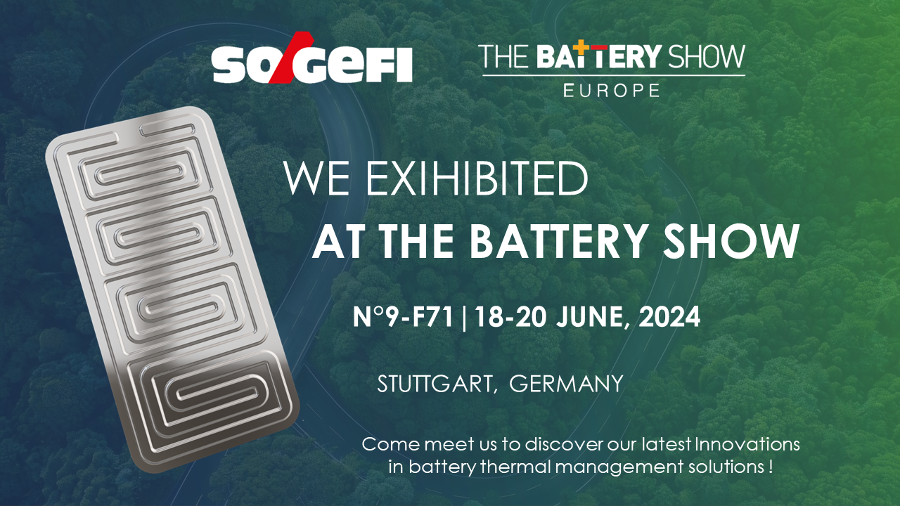SOGEFI Air and Cooling Successfully showcases at The Battery Show 2024 ...